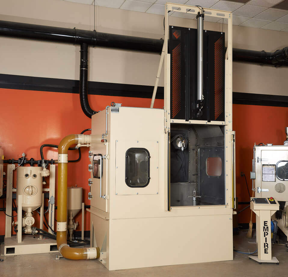RBT4884 Robotic Air-Blast System – Empire Abrasive Equipment