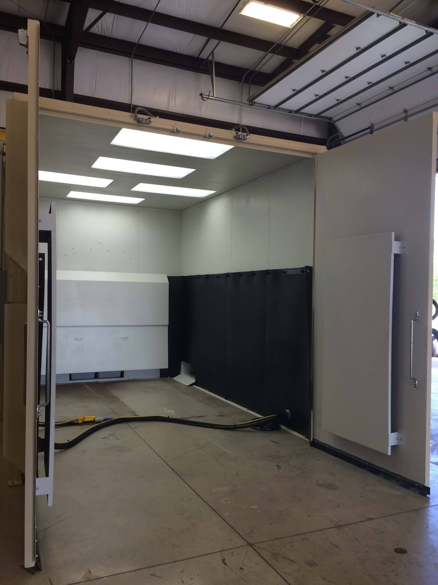 Pre-Engineered Abrasive Blast Booths (PEB) – Empire Abrasive Equipment