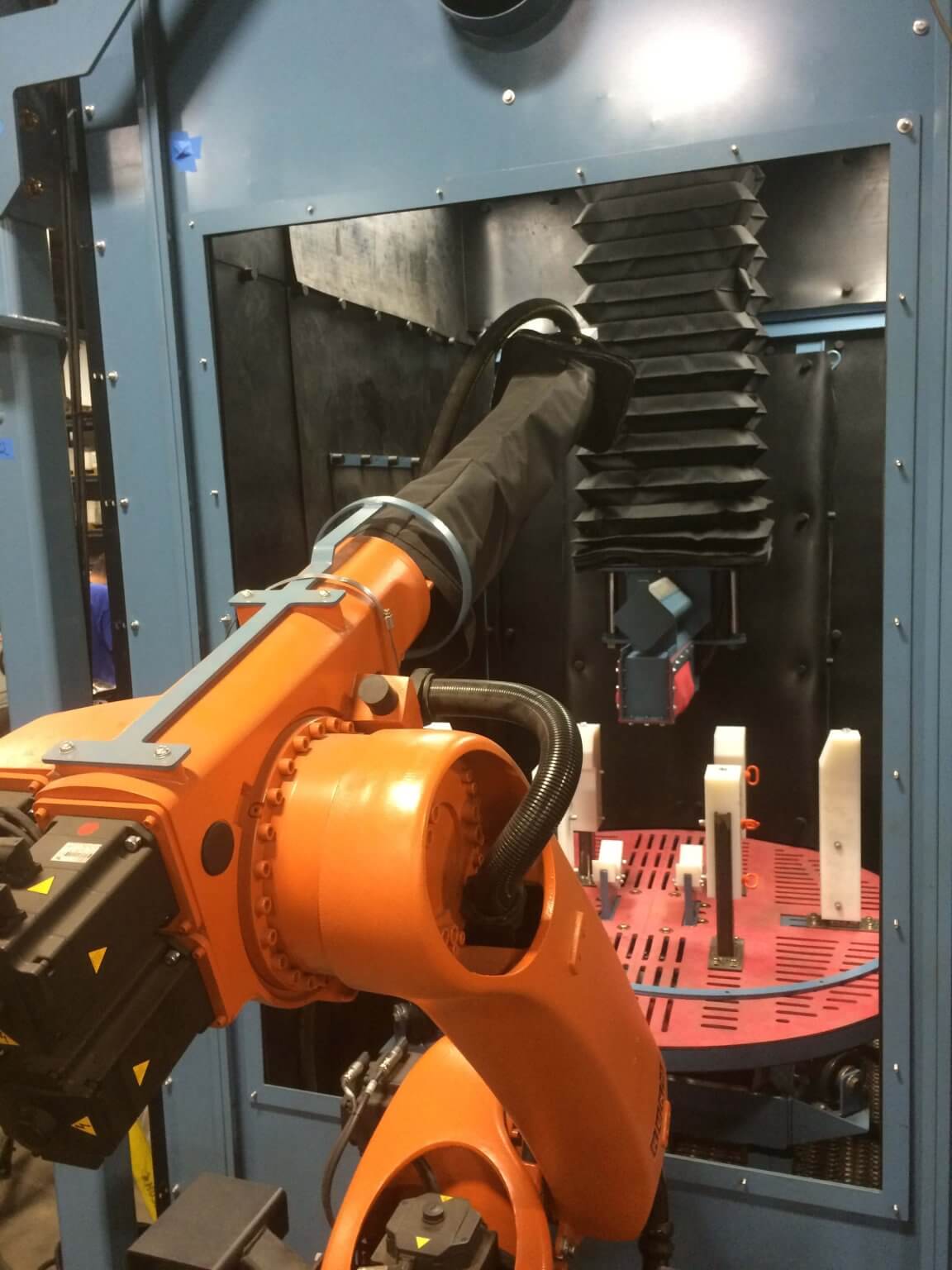 Robotic Abrasive Sandblast Systems - Empire Abrasive
