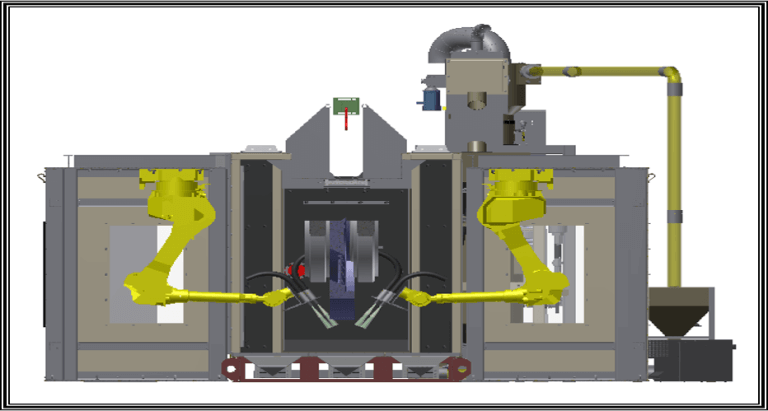 Robotic Abrasive Sandblast Systems - Empire Abrasive