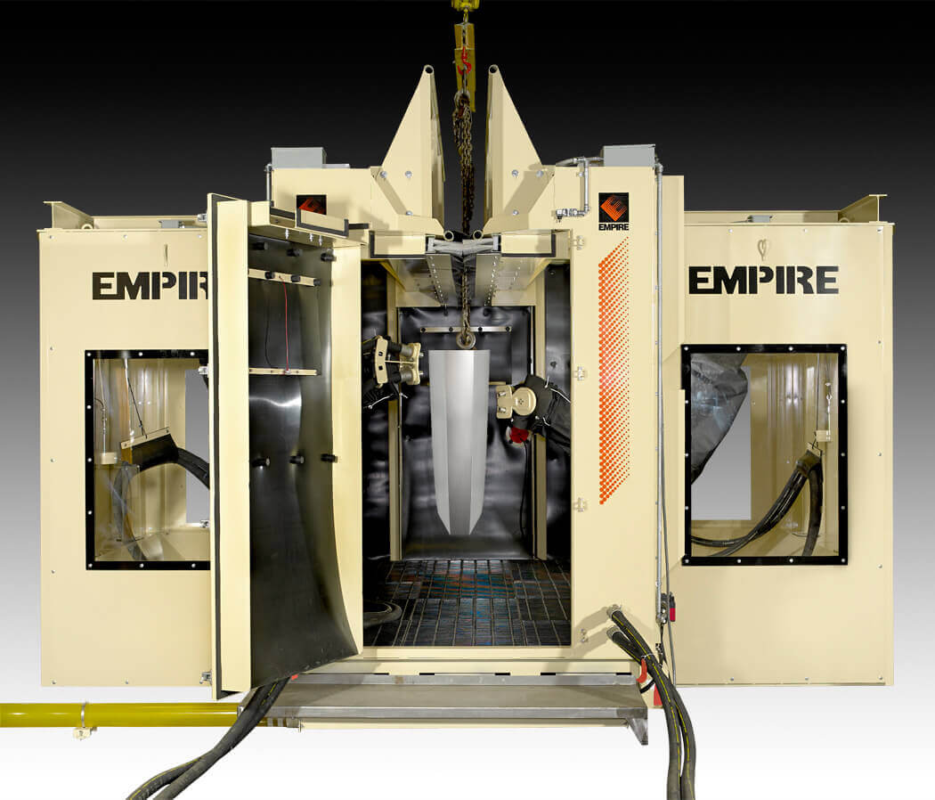 Robotic Abrasive Sandblast Systems - Empire Abrasive